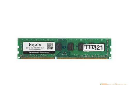 Оперативная память DDR3, 4 гб, 1333 мгц Hynix б/у