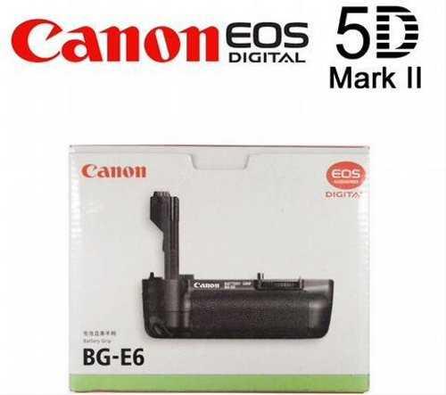 Батарейная ручка Canon BG-E6 Новый для 5d mark2