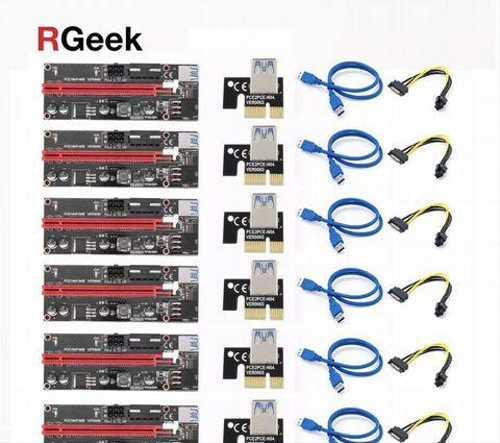 Рейзеры/Raiser 6pin/SATA/Molex. Новые