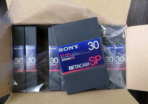 Видеокасета sony betacam bct-30ma новые