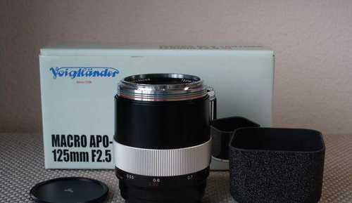 Voigtlander Macro APO-Lanthar 125mm f/2,5 Canon EF