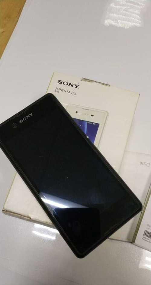 Смартфон Sony Xperia E3 Dual D2212 Black