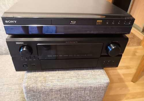 Ресивер Denon avr-2807 BluRay Sony BDP-S300