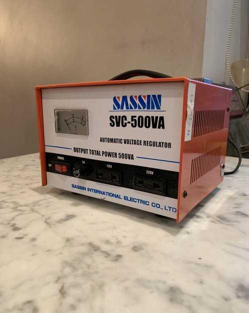 Понижающий трансформатор Sassin SVS-500VA