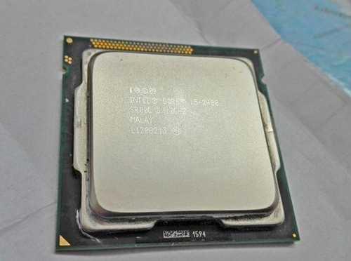 Intel i5 2400 s1155 четыре ядра по 3.4Ghz