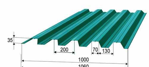 Профнастил нс-35