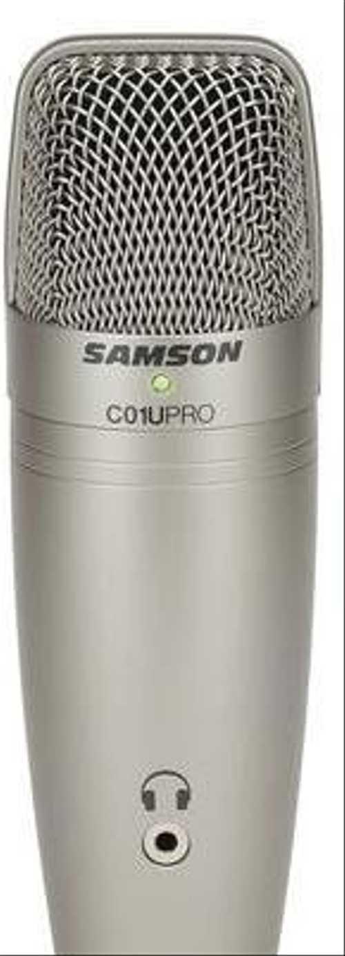Новый микрофон Samson C01U Pro в наличии