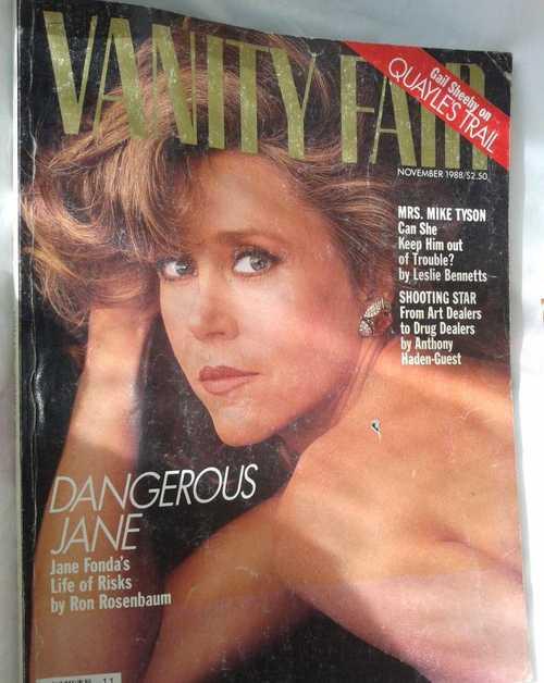 Раритетный Журнал Vanity fair, Jane Fonda