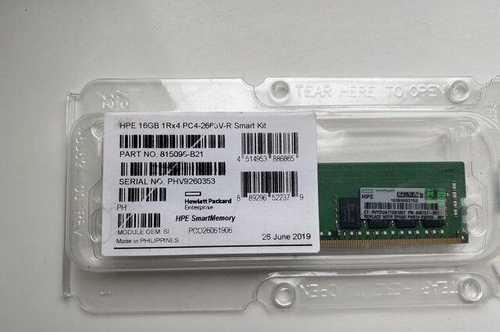Модуль памяти HPE 16GB (1x16GB) 1Rx4 PC4-2666V-R D