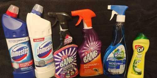Cillit bang, Domestos, Clean World, Cif