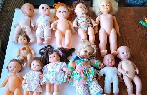 Куклы пупсы СССР Китай пупсики кукла