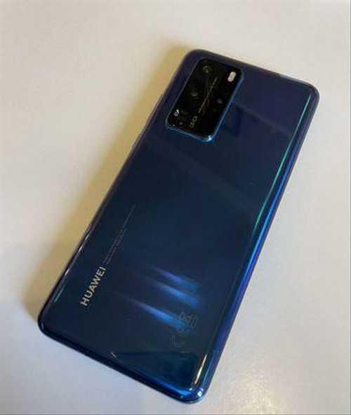 Huawei P40 Pro насыщенный синий