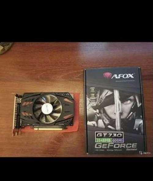 Видеокарта afox GeForce GT 730 2048Mb