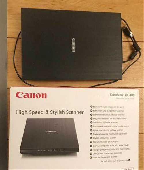 Новый сканер Canon CanoScan LiDE400