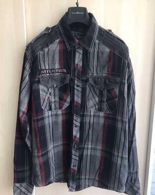 Рубашка affliction размер XL