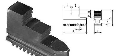 Кулачки токарного патрона обратные 250мм