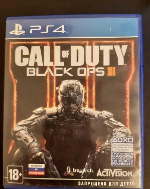 Игра для ps4 call of duty black ops 3