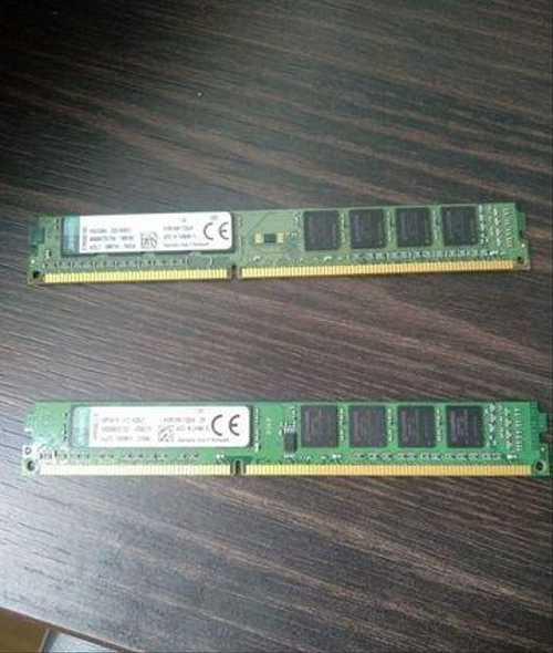 Kingston valueram 4GB 1600MHz CL11 (2 шт)