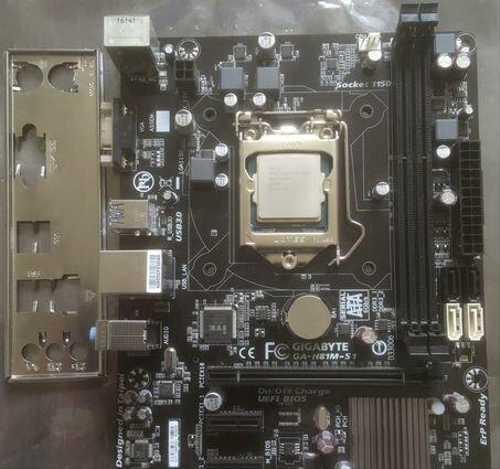 Gigabyte GA-H81M-S1+ Intel G3220 (Сокет LGA1150)