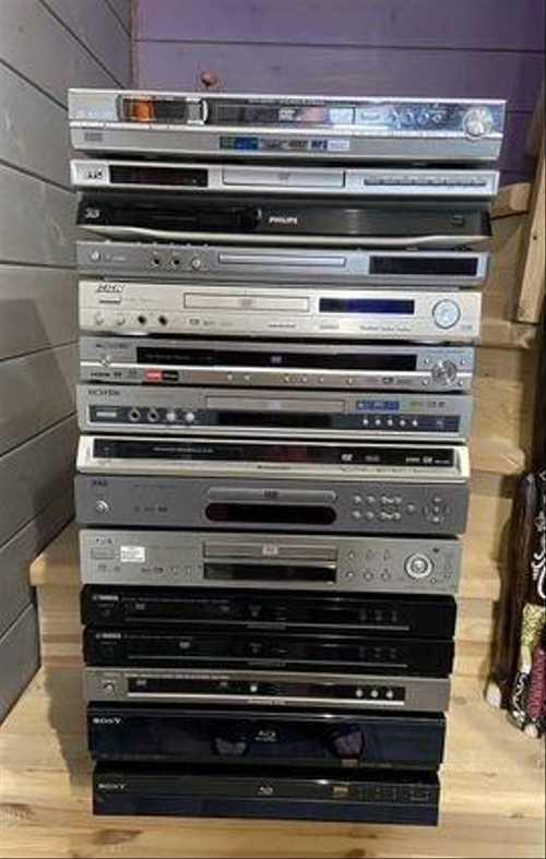 Проигрыватели Blue-ray, DVD, VHS, CD, sacd, и т.п