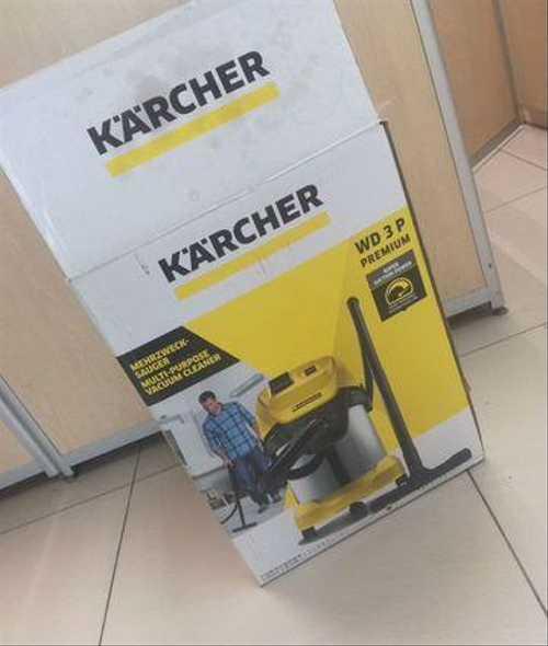 Профессиональный пылесос karcher WD 3 P Premium