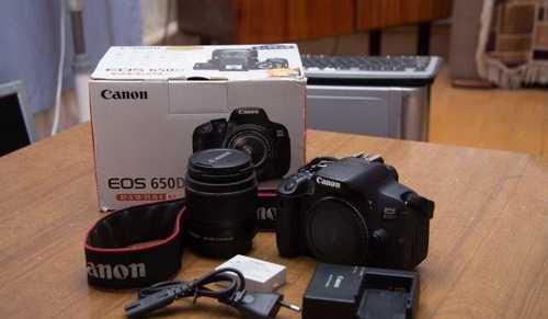 Canon EOS 650D kit 18-55