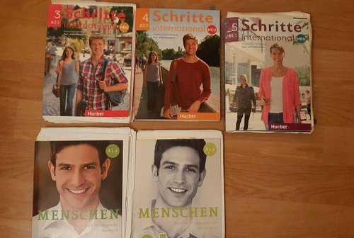 Учебник немецкого языка Schritte, Menschen