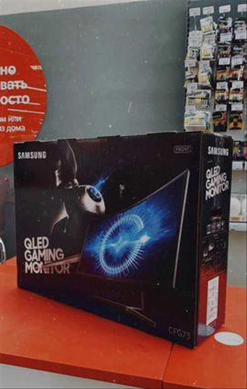 Монитор Samsung 27" Qled gaming 144 hz