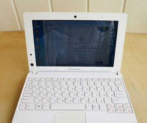 Lenovo IdeaPad S110 - N2600/4Gb/SSD 120Cb, белый