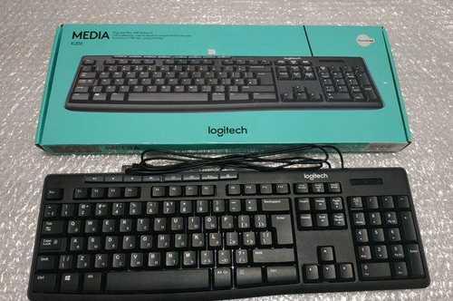 Клавиатура Logitech k200