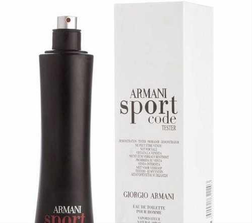 Giorgio Armani "Armani Code Sport", 100 ml (тестер
