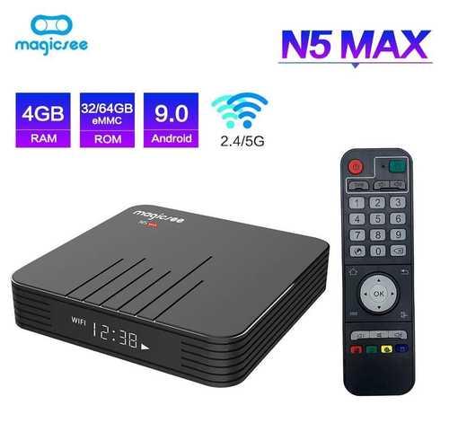 Android TV Magicsee N5 Max 4/64 Gb 4K