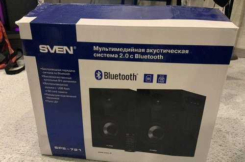 Компьютерные колонки 2.0 Sven SPS-721 Bluetooth