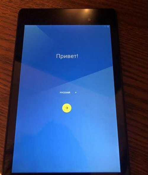 Планшет google nexus 7
