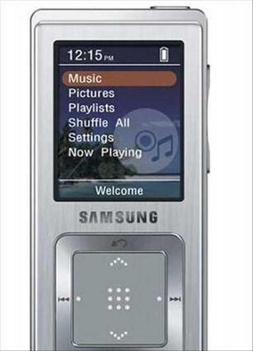 Samsung YP-Z5F Chrome Black