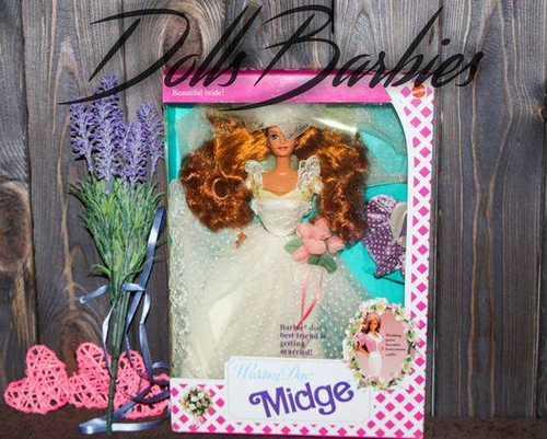 Коллекционная Кукла Барби Wedding Day Midge