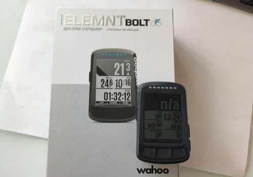 Велокомпьютер Wahoo Element bolt