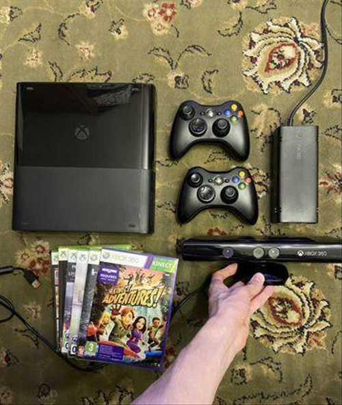 Xbox 360 E kinect 256 GB
