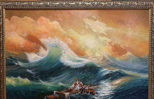 Картина Айвазовского «Девятый вал», (160х105 см)