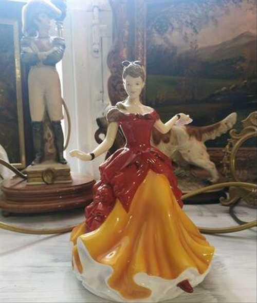 Коллекционая фарфоровая статуэтка «Belle»