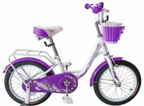 Велосипед 20д tт Firebird бело-фиолетовый