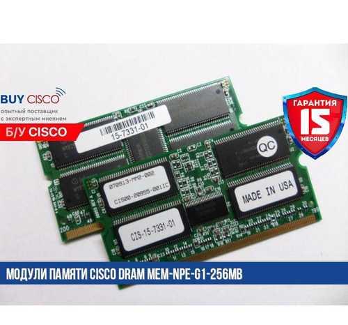 Dram MEM-NPE-G1-256MB (15-7331-01)
