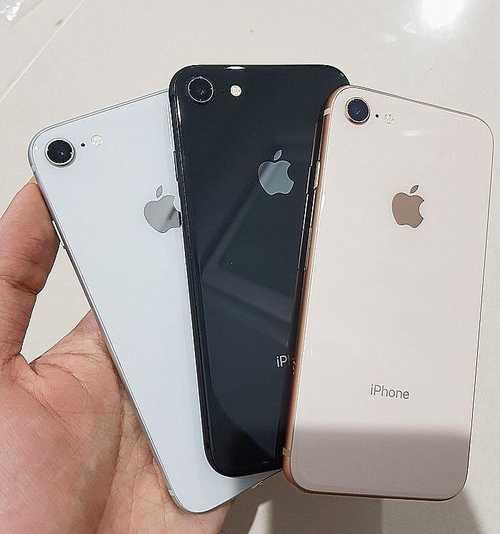 iPhone 8 64GB (бел/чер/зол/красн)