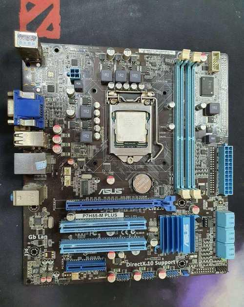 MB Asus P7H55-M Plus + CPU i3 530 2.93Ghz