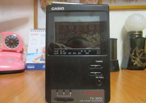 Карманный LCD-телевизор Casio TV-3500S (Japan)
