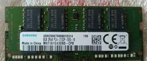 Ram ddr4 Модули памяти sodimm DDR4 8GB Samsung