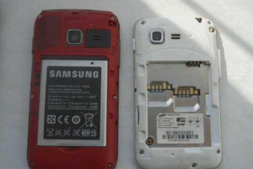 Телефон samsung GT-S5380D красный
