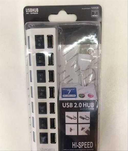 USB-концентратор Perfeo USB-HUB 7 Port