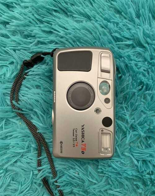 Плёночный фотоаппарат Yashica T5 Carl Zeiss Tessar