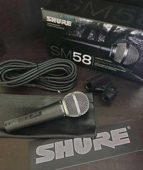 Shure sm58 se новый профессиональный микрофон